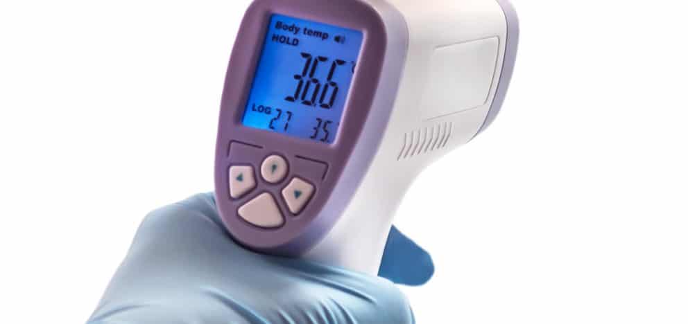 Temperaturmessung vor Arbeitsbeginn - BUSE